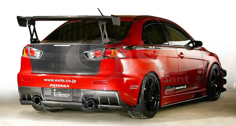 Car-Styling Portion Carbon Fiber Glass FRP Body Kit Fit For 08-12 ...