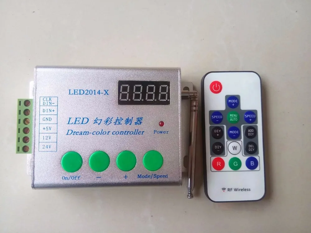 Marster-controller-DC5-24V-RF-pixel-controller-support-WS2811-WS2812B ...