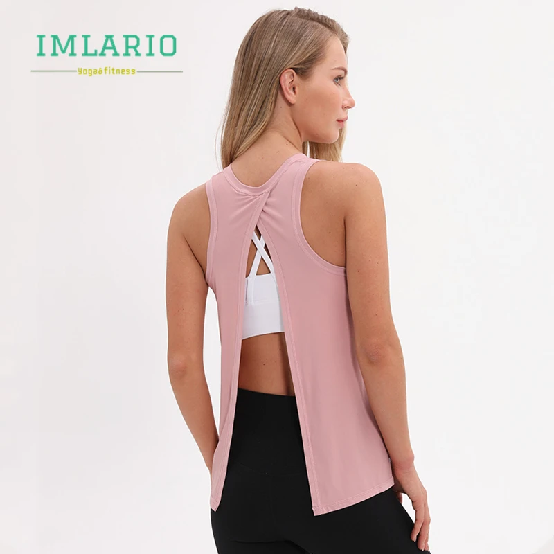 backless workout top