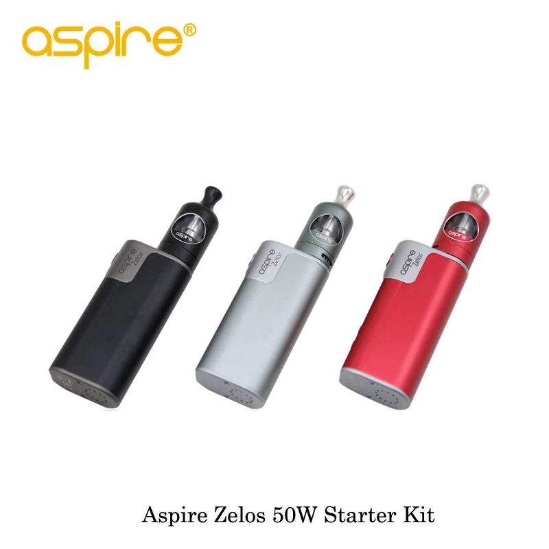 100% Original Electronic Cigarette Aspire Zelos Kit 50W E Cigarettes ...
