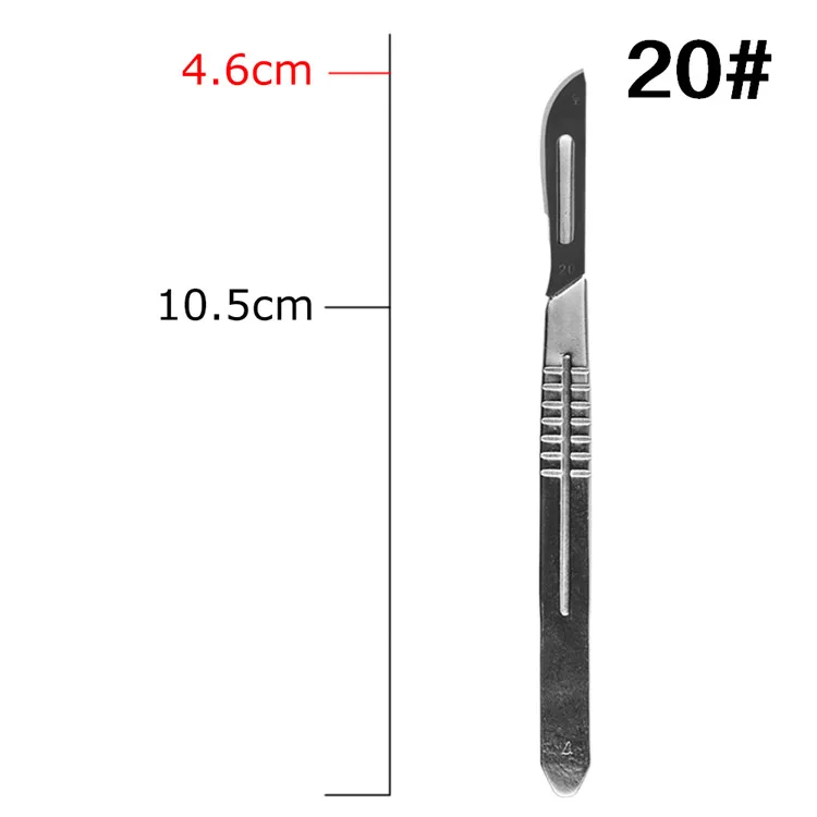 #20 Scalpel Blades - Surgical Carbon Steel Blades, Set of 10 - Scalpel ...
