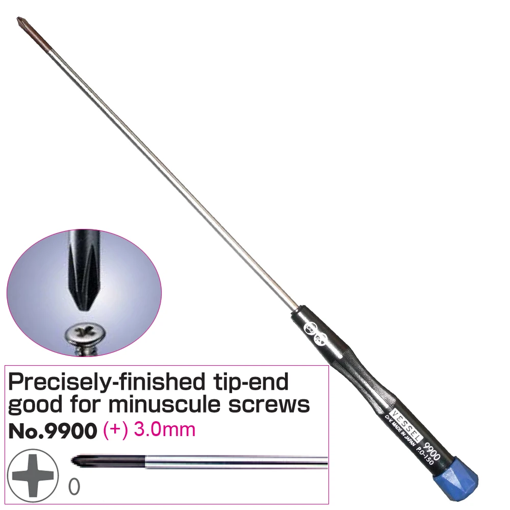 Brand-VESSEL-Precision-Micro-Driver-P-0-No-9900-X-150-for-Samsung ...