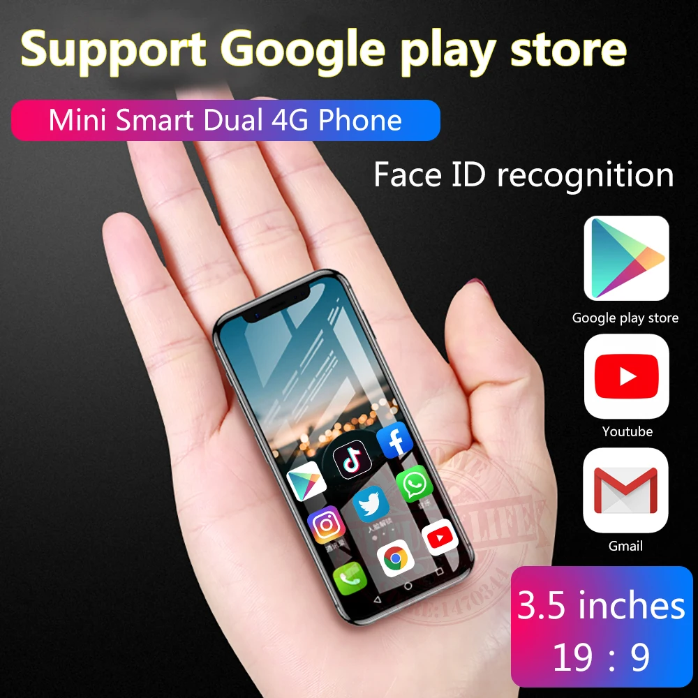 Anica K TOUCH I9 3G+32G Smallest mini dual 4G Ultra thin 3.5 Screen ...