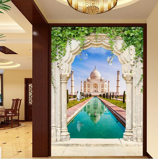 3d Taj Mahal Hd Wallpaper