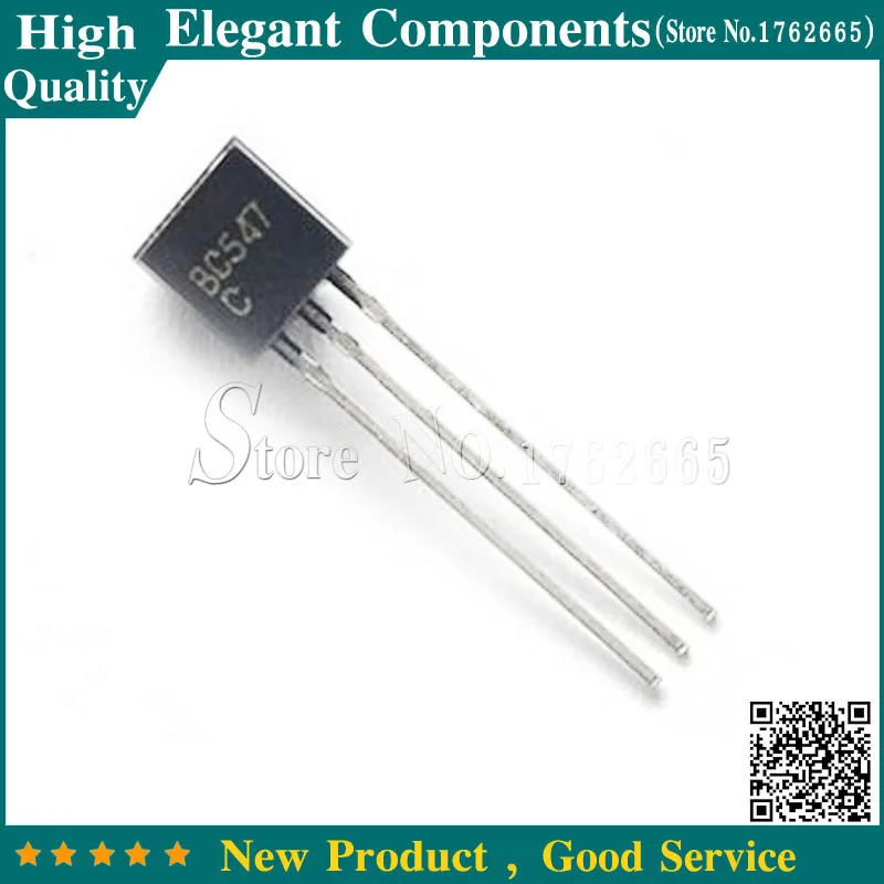 50PCS BC547C BC547 TO92 547C TO 92 NPN Triode Transistor Free Shipping ...
