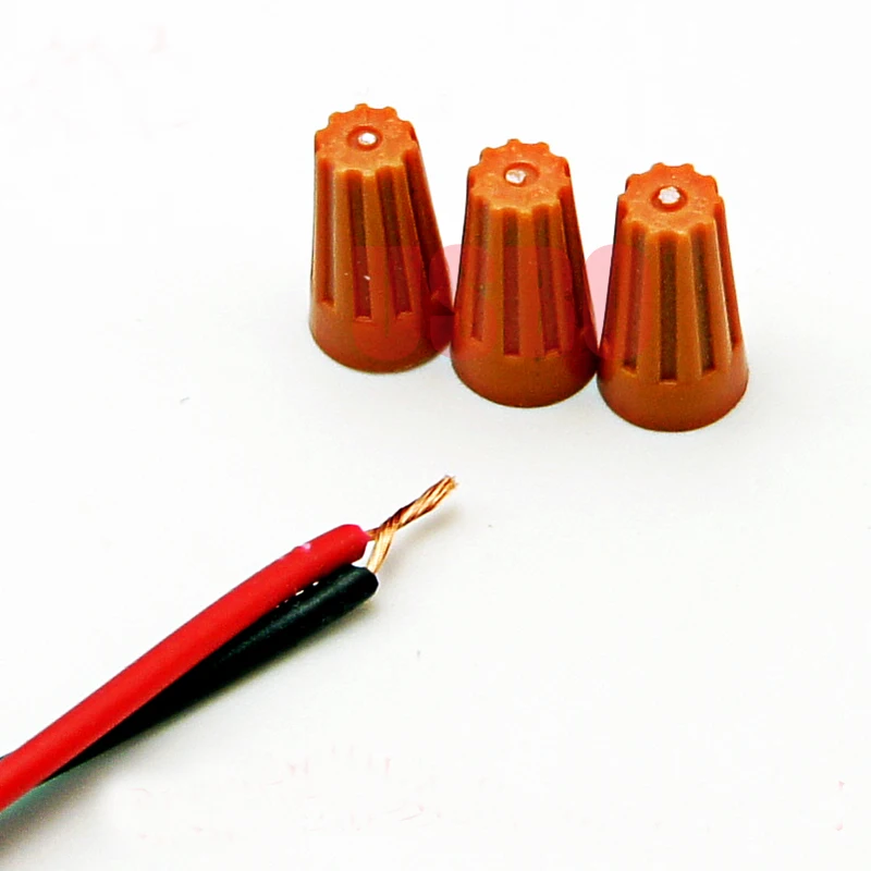 P1 Helical Spring Type Termina With Cap Quick Connector Brown 10A ...