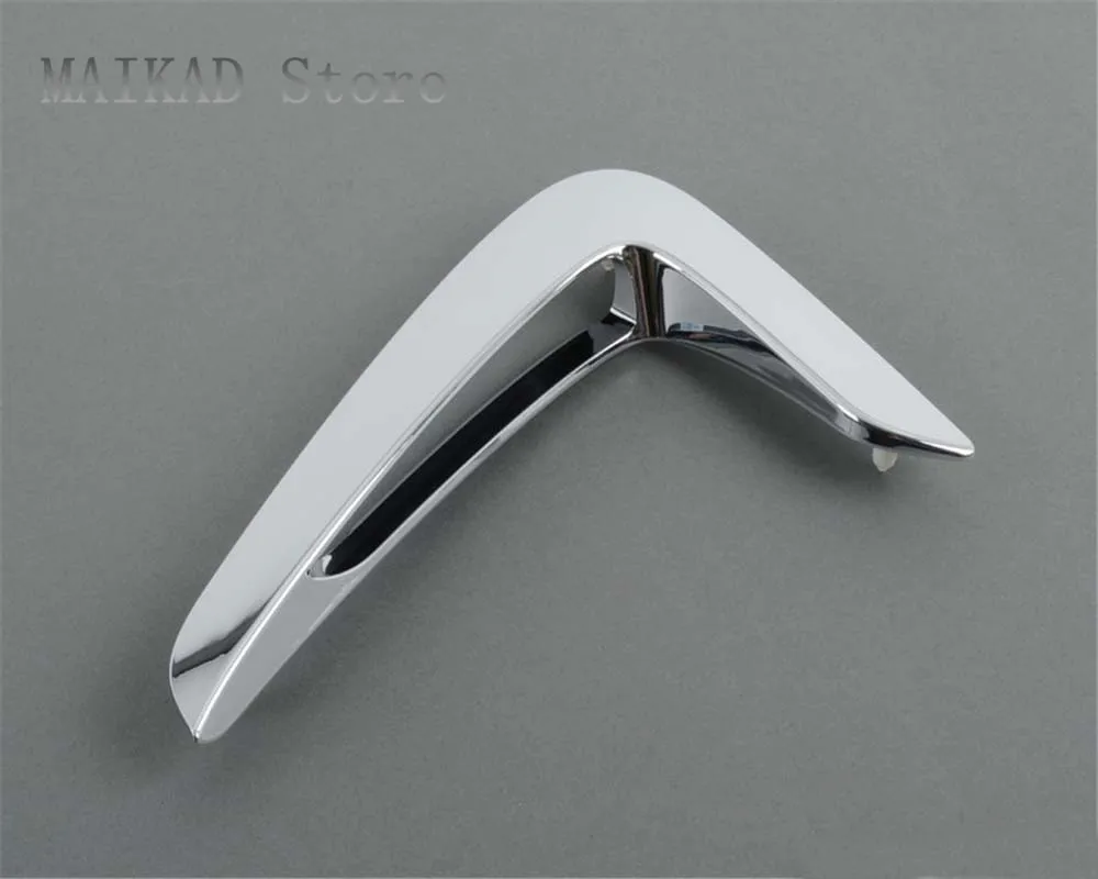 Front Fender Wing Grille Chrome Lateral Trim For Bmw F32 F33 418i 420i ...