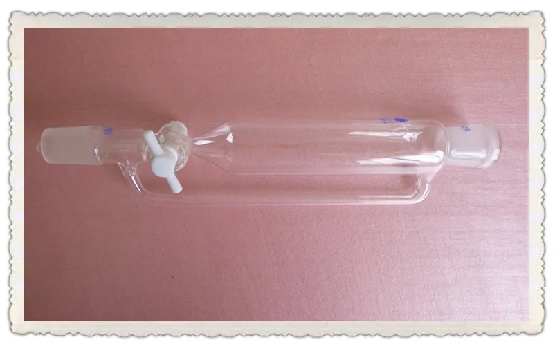 100ml,24/29,Glass Pressure Equalizing Funnel,Ground Joint,Teflon PTFE ...
