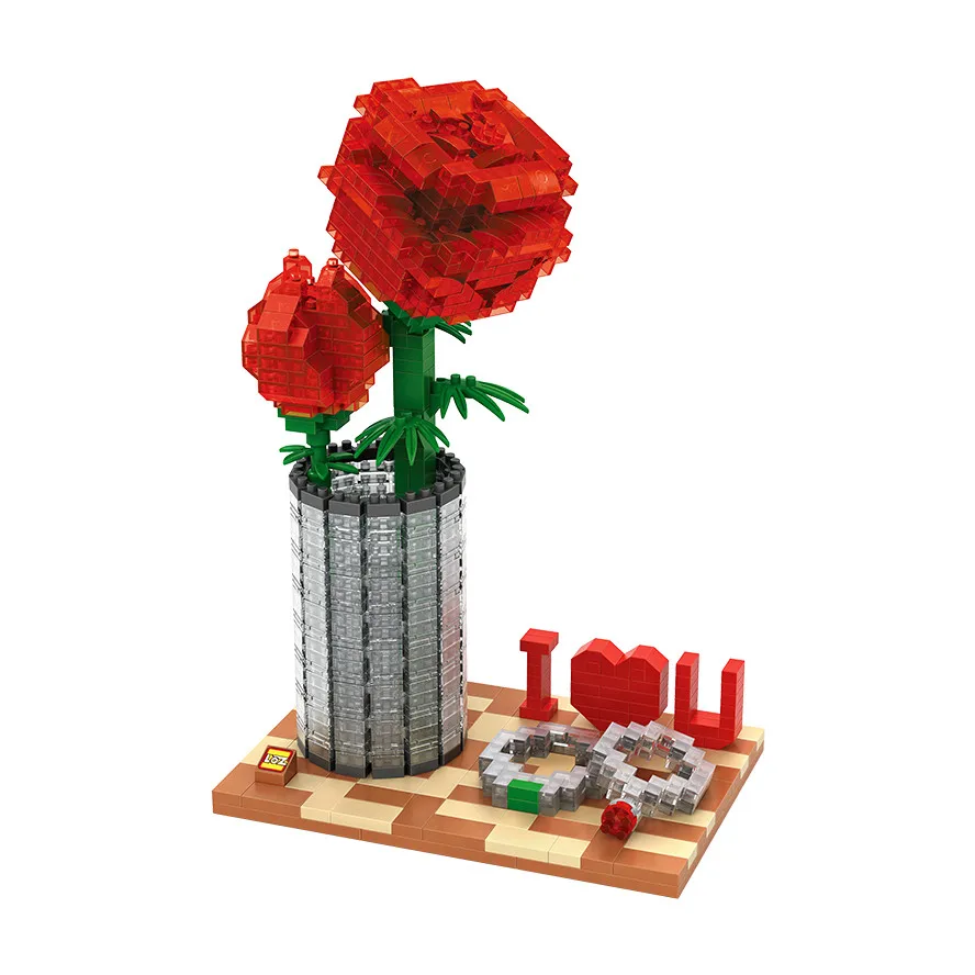 LEGO Rose by LEGO (Rosa di mattoncini) – Regalo per San Valentino ...