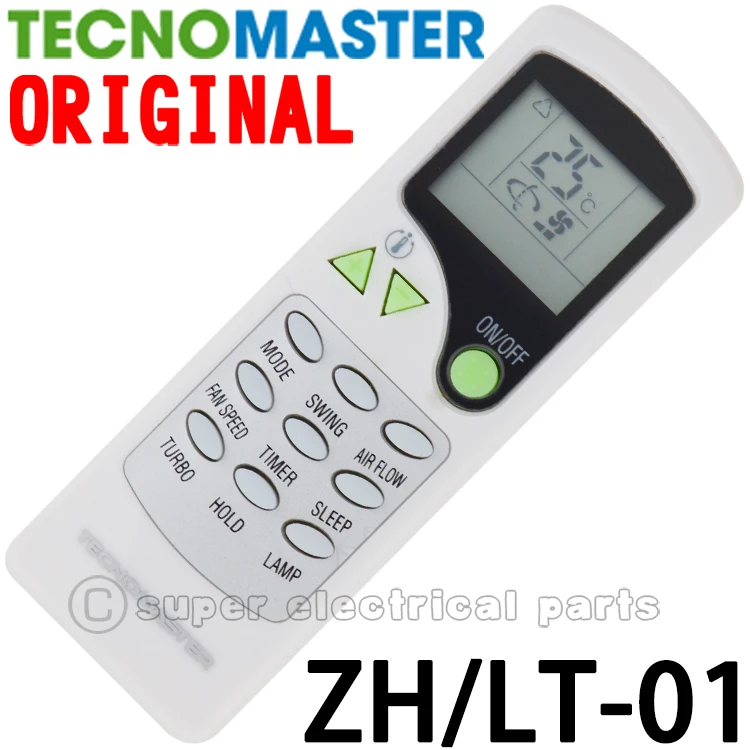 NEW-AND-ORIGINAL-TECNOMASTER-Split-And-Portable-Air-Conditioner-Remote ...