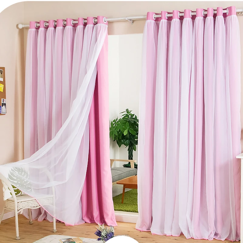 Eyelet Drapery Panel with Lace Grommet Curtain Curtain Sheer Drape ...