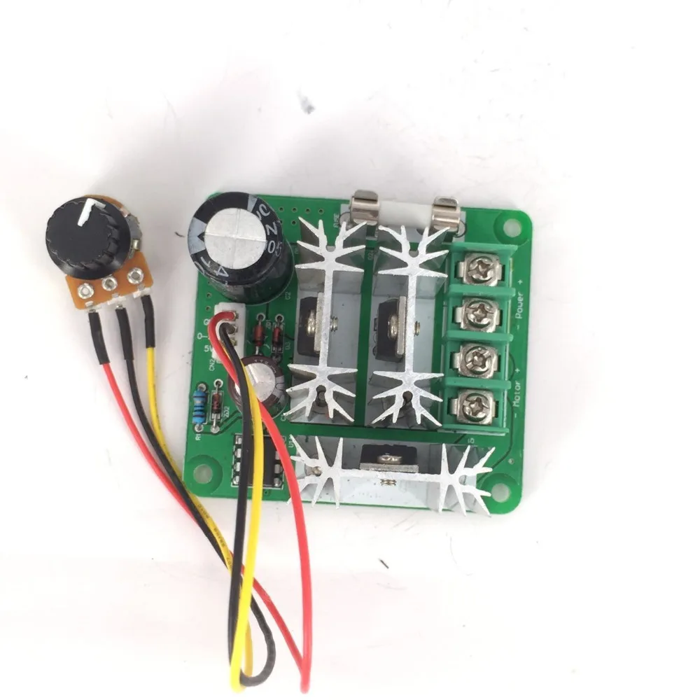 Dc 6v 90v 15a Dc Motor Speed Controller Stepless Speed Regulation Pulse