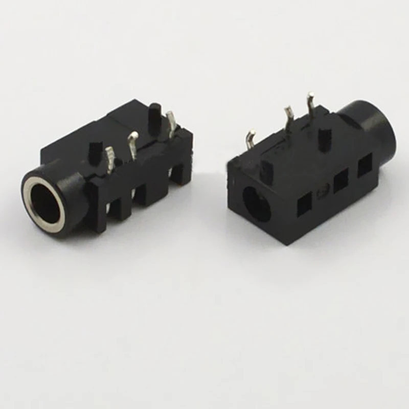 30pcs Headset Connector Headphone Jack 3.5mm 3 Feet Copper Sleeve PJ ...