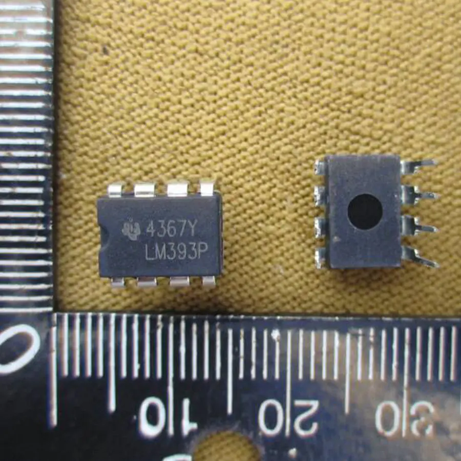 1000 pcs LM393P LM393 393 DIP8 TI ST DUAL DIFERENCIAL COMPARADORES IC ...