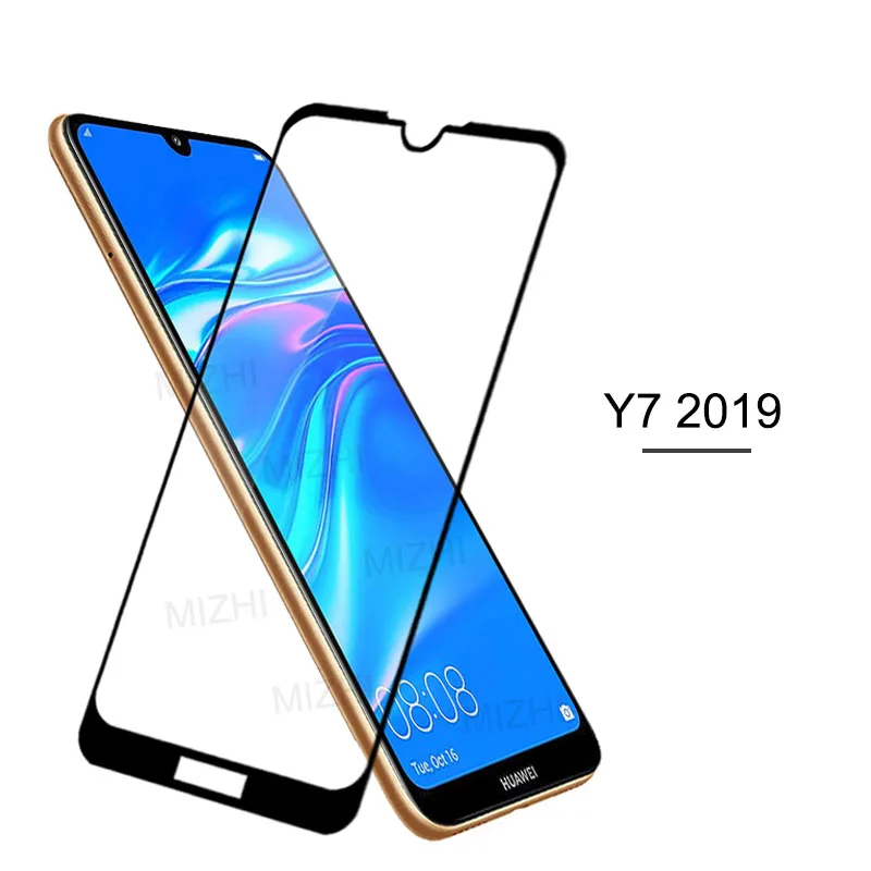 ป้องกันสำหรับ huawei y7 2019 แก้ว huawei y7 y 7 7y 2019 prime y72019 ...
