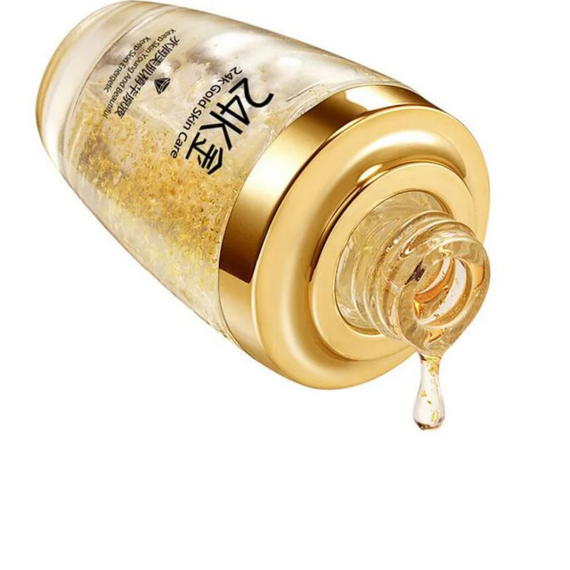 New Skin Care Pure 24K Gold Essence Day Cream Anti Wrinkle Face Care ...