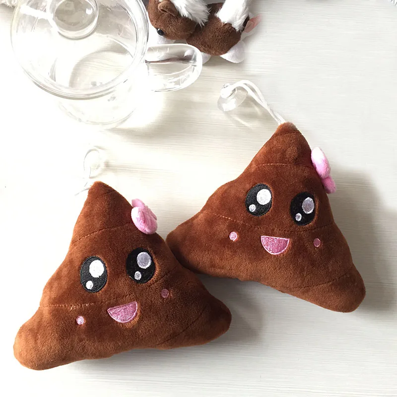 15cm Hot Cute Emoji Pillows Poop Soft Smiley Emotion Small Pendant ...
