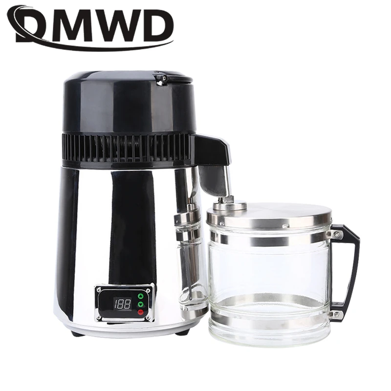 Dmwd Pure Water Distiller 304 Stainless Steel Distilled Water Machine ...