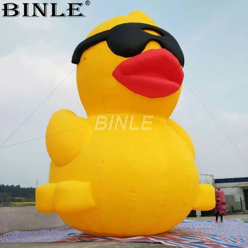 Pato inflable gigante amarillo de alta calidad para decoración al aire ...