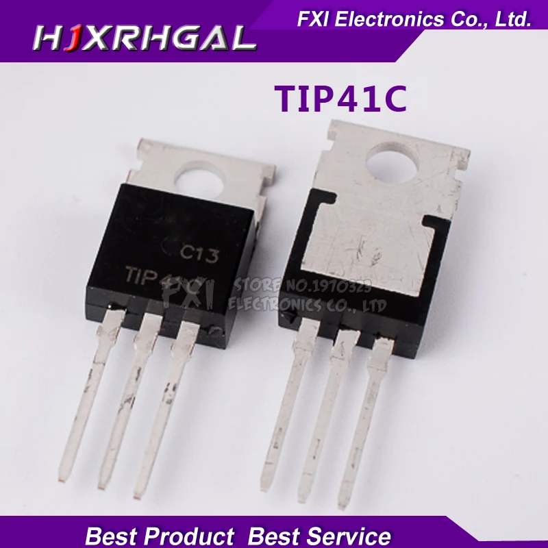 Free shipping 10pcs/lot TIP41C TIP41 6A / 100V MOSFET transistor ...