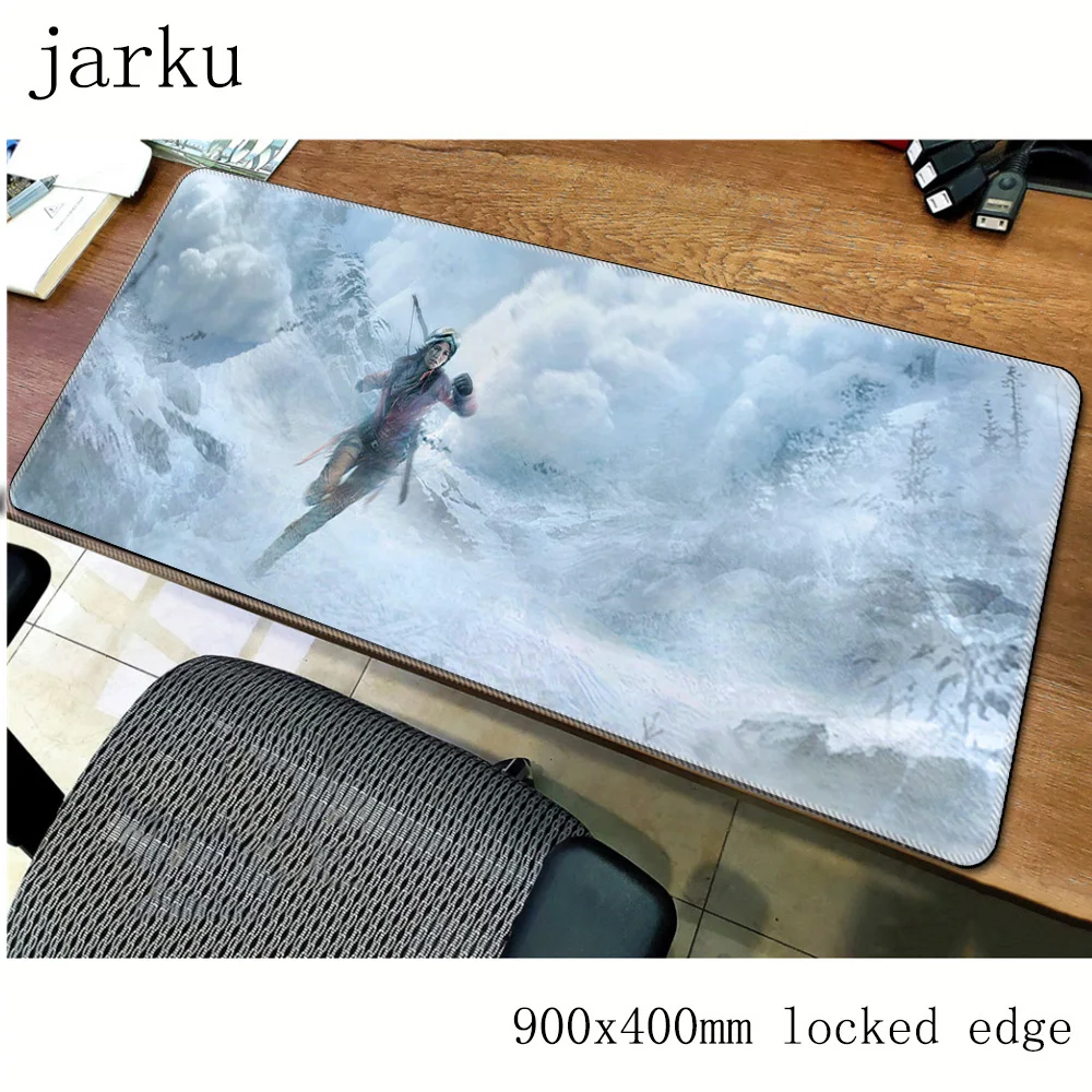 Tomb Raider Pad Mouse Computador Gamer Mause Pad 900x400x2mm Padmouse ...