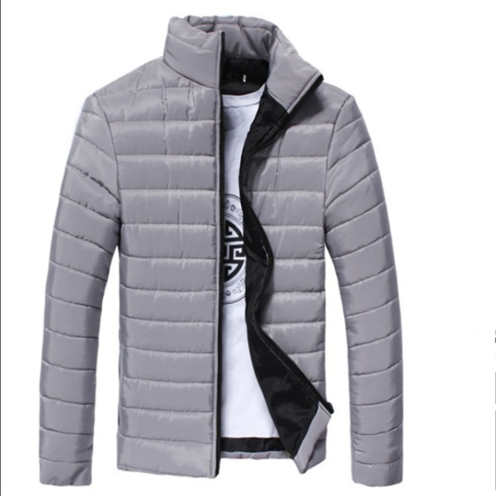 2017 Men's Jacket Spring And Autumn New Men Fashion Casual Jacket Solid ...