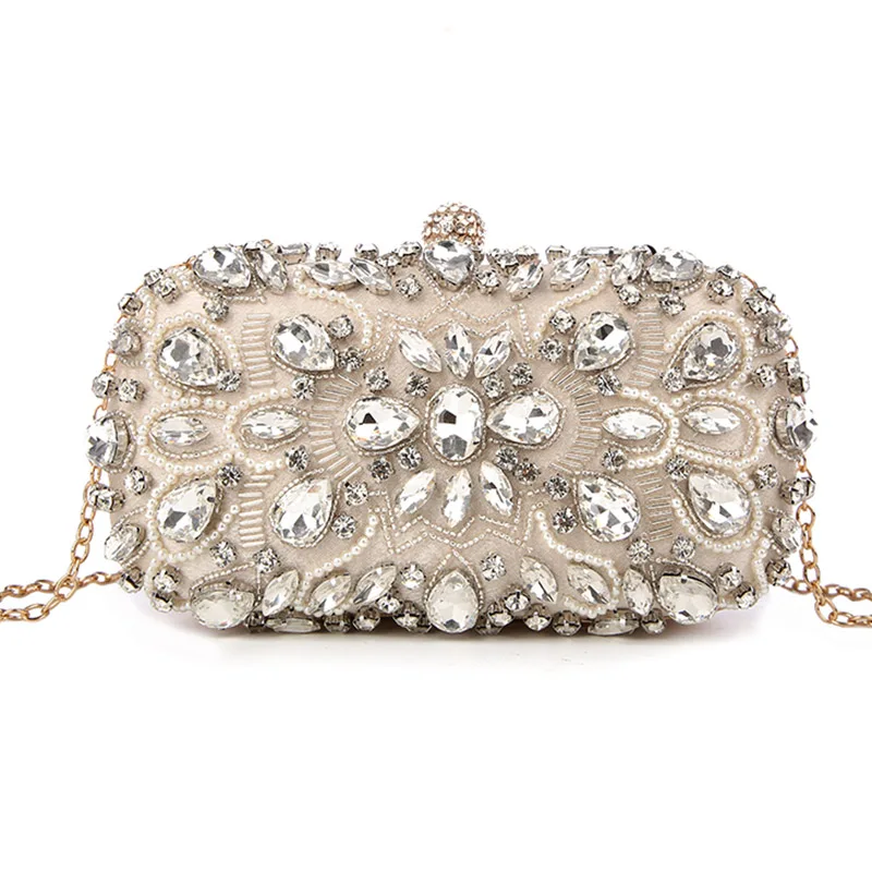 Роскошный Кристальный клатч и сумочка Свадебный клатч для женщин новинка сумка на плечо