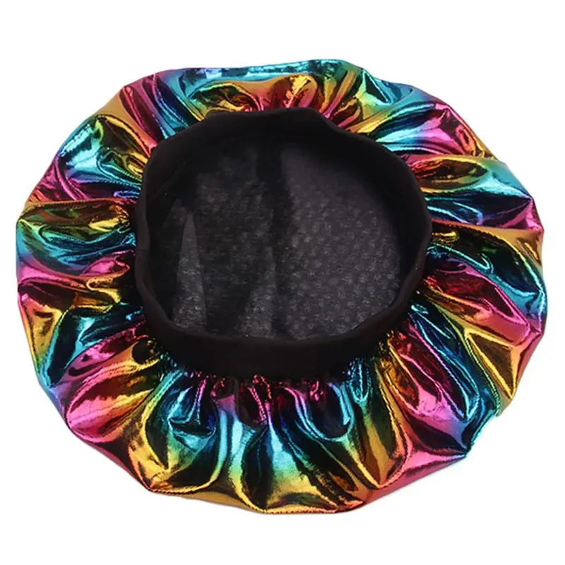 Elastic Rainbow Pride Glitter Bonnet - Queerks™