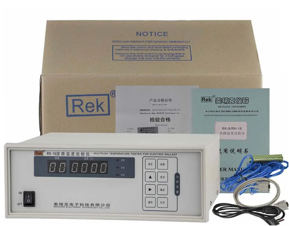 Rk-8/16 Multi-channel Temperature Measuring Instrument Rk-16 ...