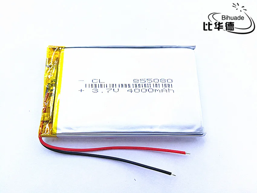 Free shipping 10pcs/lot 3.7V 4000mAh 855080 805080 Lithium Polymer LiPo ...