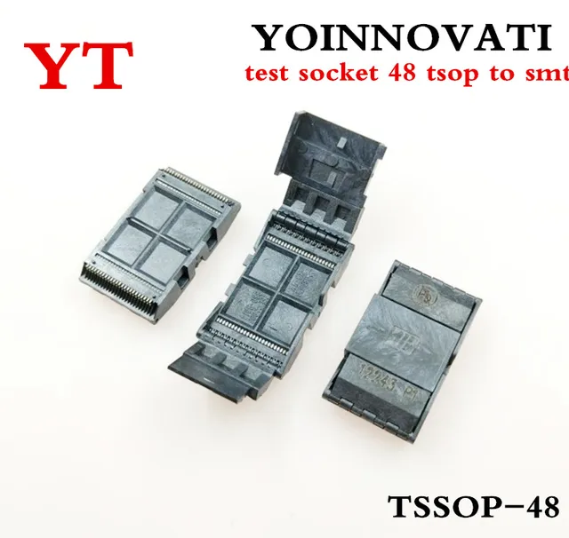 Free Shipping 2 pcs SMT TSOP48 TSOP 48 Socket for Testing Prototype 0 ...
