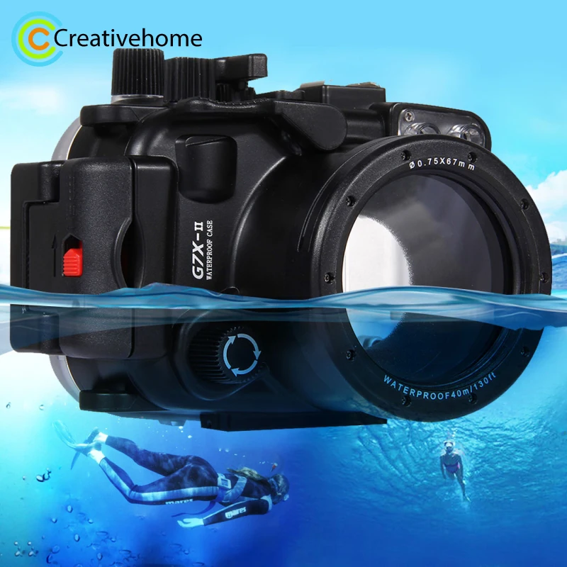 Aliexpress.com : Buy PULUZ For Canon G7 X Mark II Case Waterproof ...