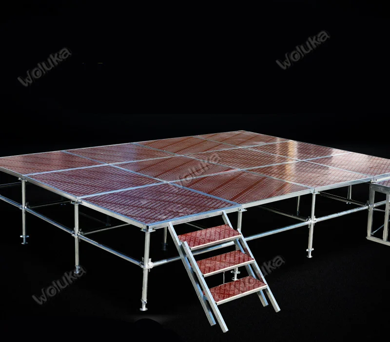 REA stage Mobile folding stage frame activity performance assembling ...