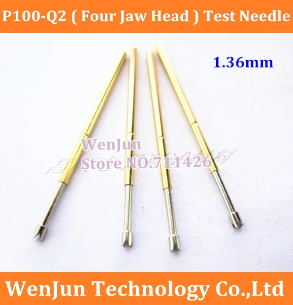 P100 Q2 ( Four Jaw Head ) Test Needle 1.36mm Probe / Thimble , Spring ...
