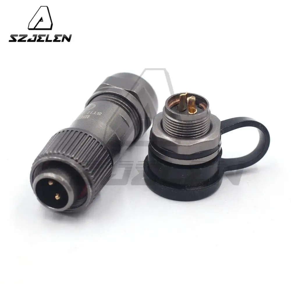 WEIPU Enchufes y enchufes originales impermeables, conectores macho y ...