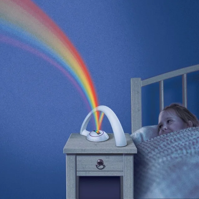 LEDGOO Rainbow Projector Light Led Night Lamp Children Sleeping ...