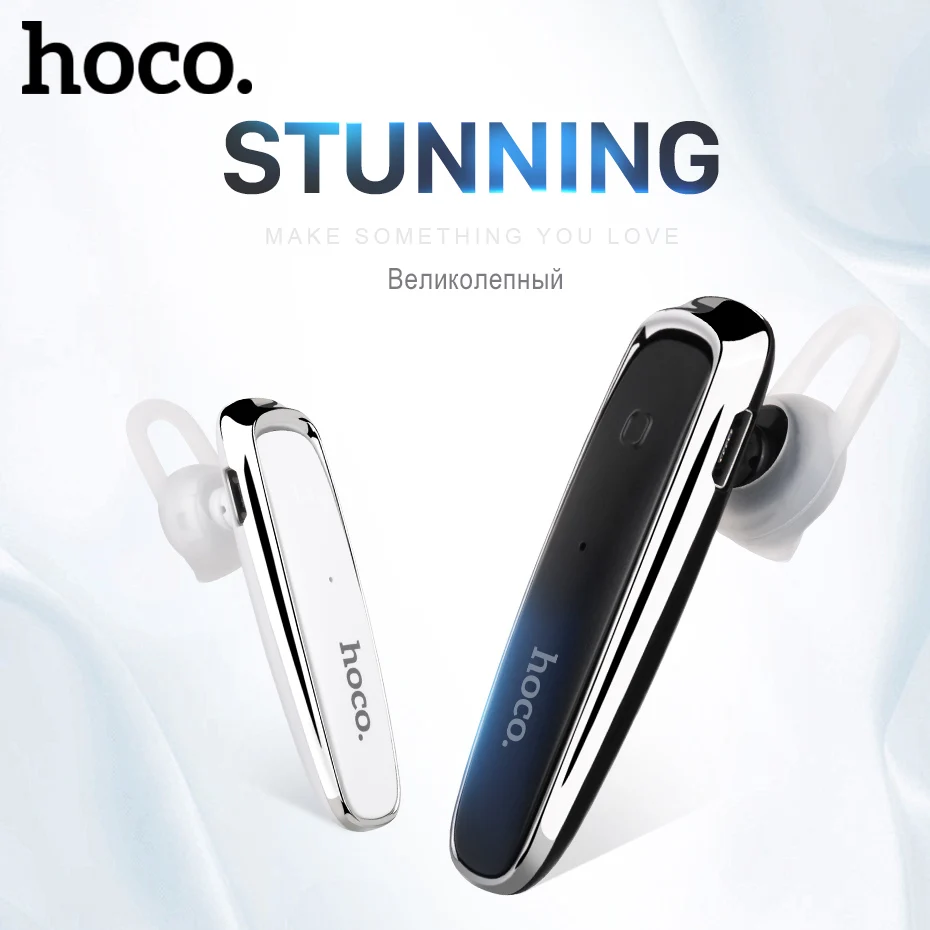 HOCO Wireless Bluetooth Earphone Portable Headphones Bluetooth Headset ...