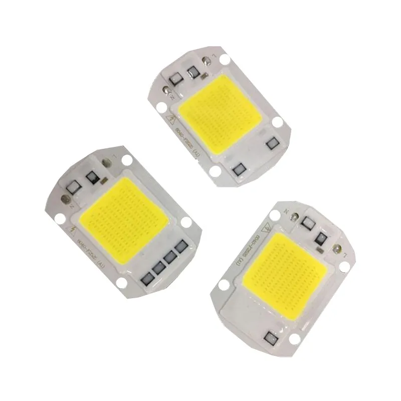 Lámpara de Reflector LED de alta potencia, foco blanco puro de 1,5 k/6000k, AC220v, COB, 20w/30w ...