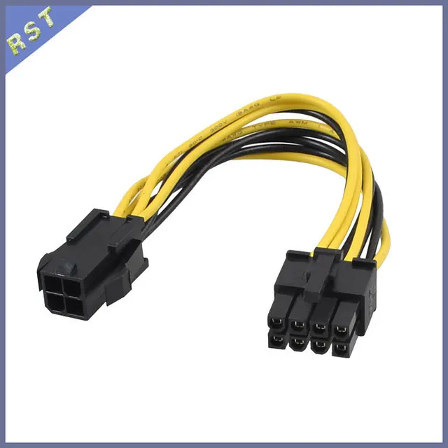 ATX 4 Pin Male to 8 Pin Female EPS Power Cable Adapter-in Computer ...