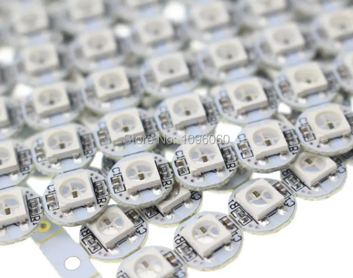 1000 pcs ws2812b led with heatsink individually addressable digital rgb ...