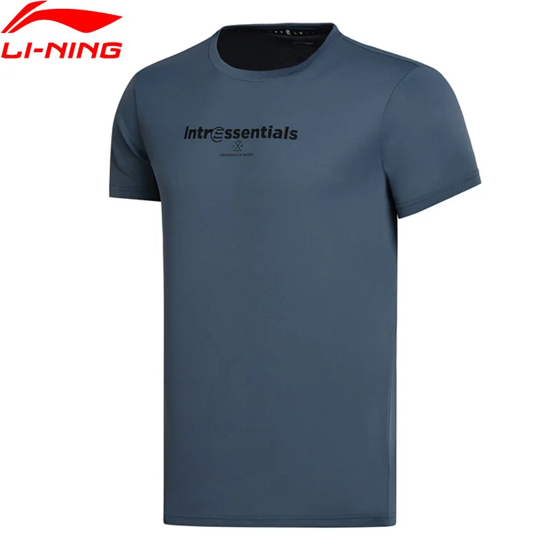 Li Ning 2018 Men Training Sports T Shirt 100% Polyester Quick Dry Tops ...