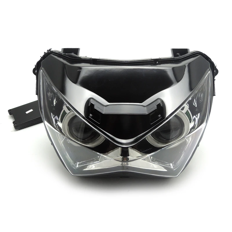 Z800 Halo Eye HID Projector Custom Headlight Assembly for Kawasaki Z800 ...