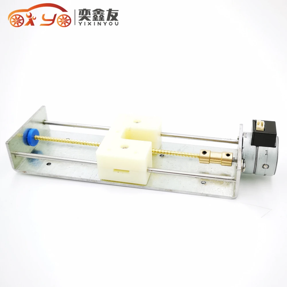 Y25 100C deceleration stepper motor with reducer box and screw rod ...