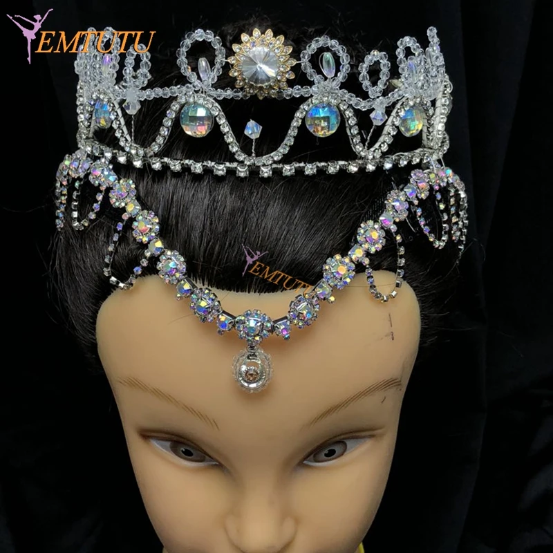 Sleeping-Beauty-Ballet-Headpiece-Crown-La-Bayadere-Crystal-Ballet-Tiara ...