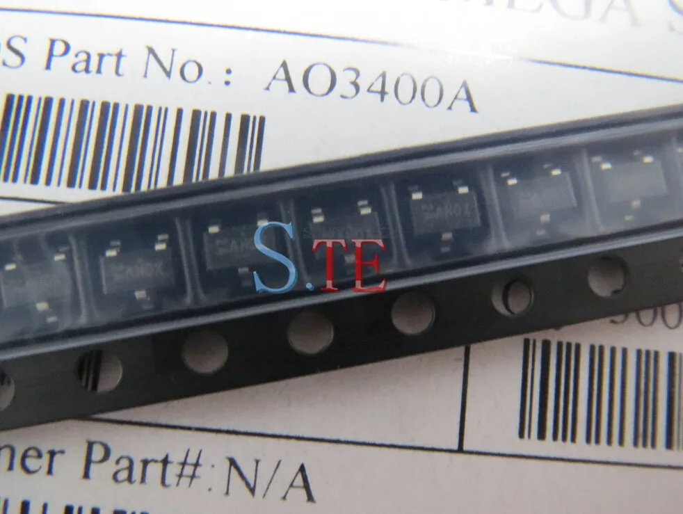 무료 배송! 3000 개 AO3400A A09T AO3400 A03400 3400 AOS SOT23 30 볼트 N 채널 ...