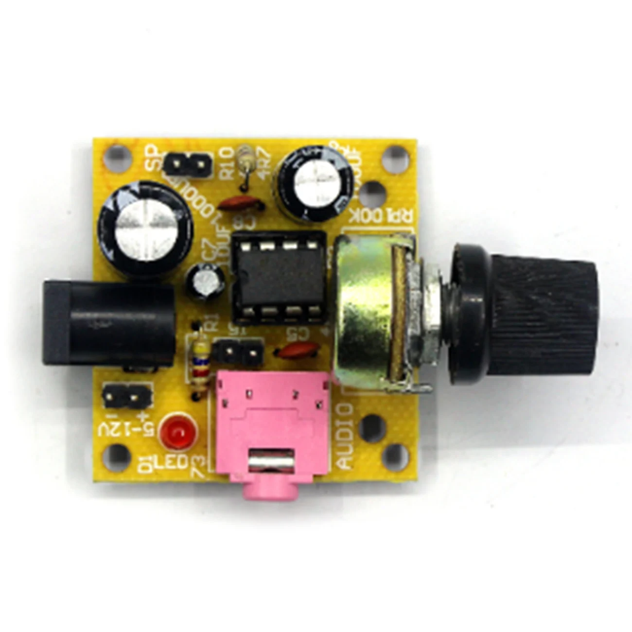 Intelligent Electronic DIY Kit LM386 Super Mini Audio Amplifier DIY Kit ...