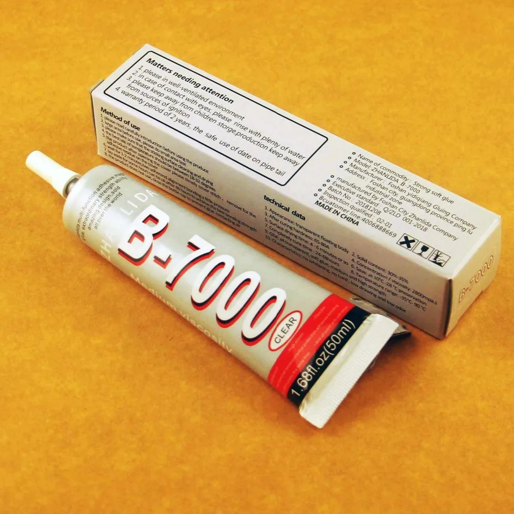 10 개 B 7000 접착제 B7000 50 미리리터 다목적 에폭시 수지 접착제 공예 유리 터치 스크린 휴대 전화 수리|물풀| - AliExpress