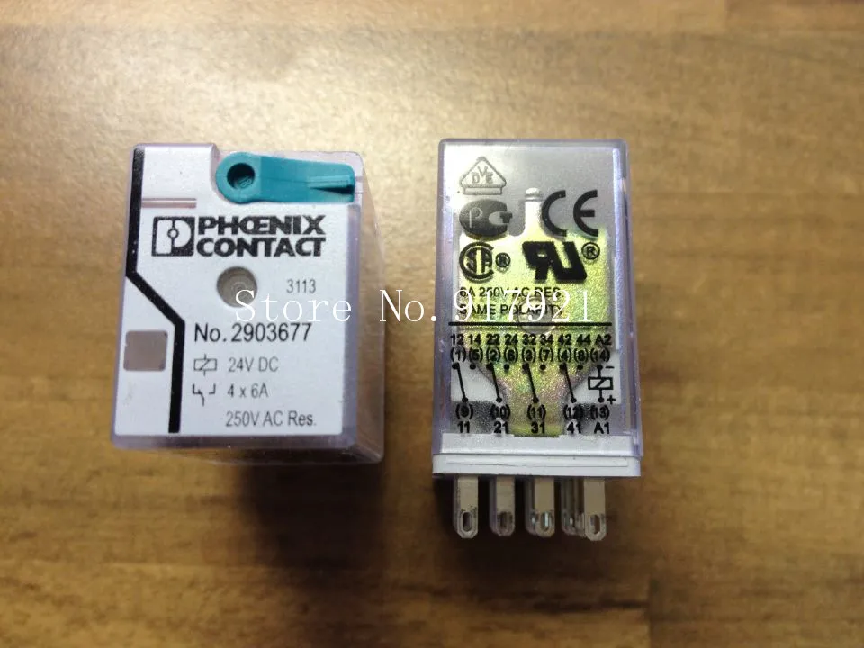 ZOB-The-German-PHOENIX-CONTACT-Feinikesi-2903677-DC24V-relay-4X6A ...