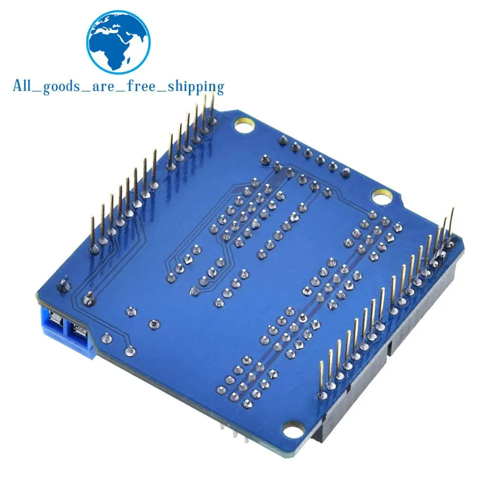 【KAMDSS015】TZT V5 Sensor Shield Expansion Board Shield For Arduino UNO R3 V5.0 Electronic Module ...