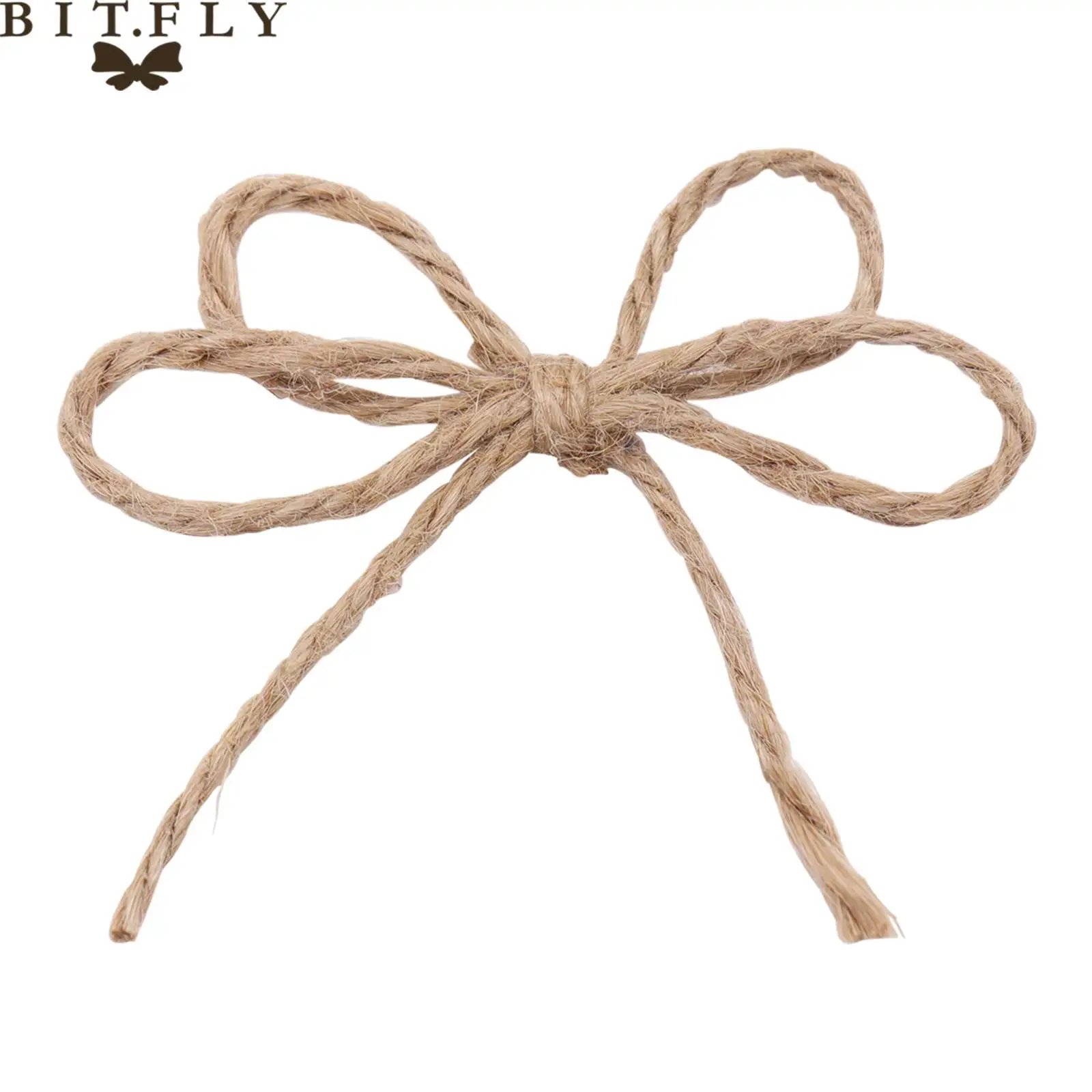 Aliexpress.com : Buy rustic Wedding decoration hemp rope bow home party ...